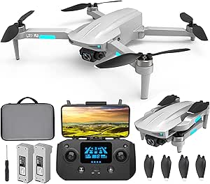 Amazon.com: HHD Drones with Camera for Adults 4k, Easy GPS Quadcopter ...