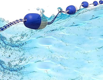 Amazon.com: Swimming Pool Safety Rope Float Line Divider Rope Pool Rope ...