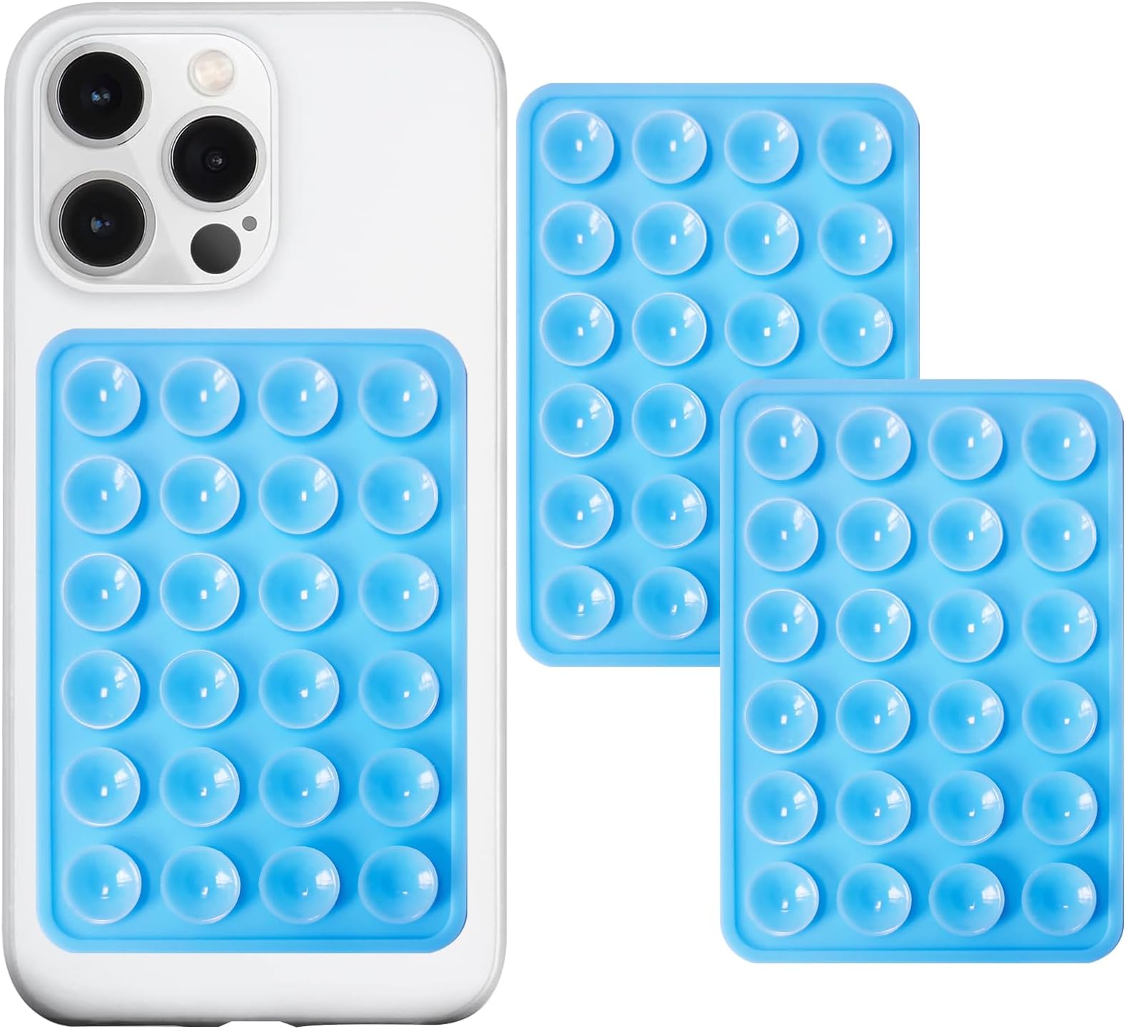 Amazon.com: AZXYI 2 Pack Silicone Suction Phone Case Mount, Silicon ...