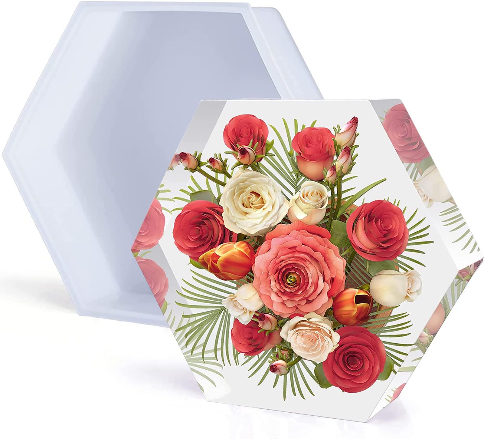 Amazon.com: Skybooly 6 Pcs Large Resin Molds Silicone Sets Includes 3 ...