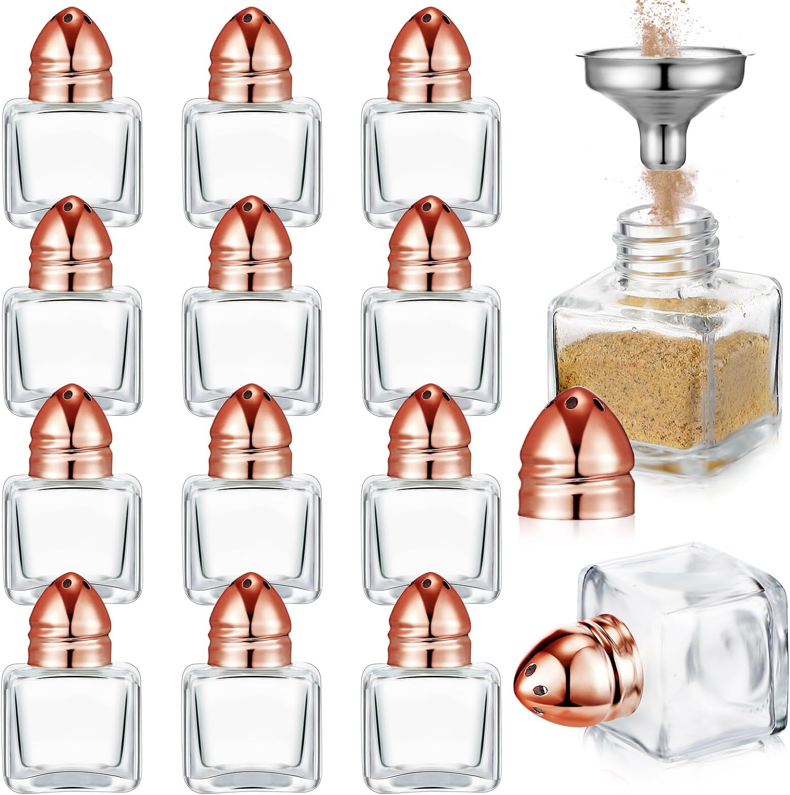 Amazon.com: 15 Pcs 0.5 oz Mini Salt and Pepper Shakers with Tone Tops ...