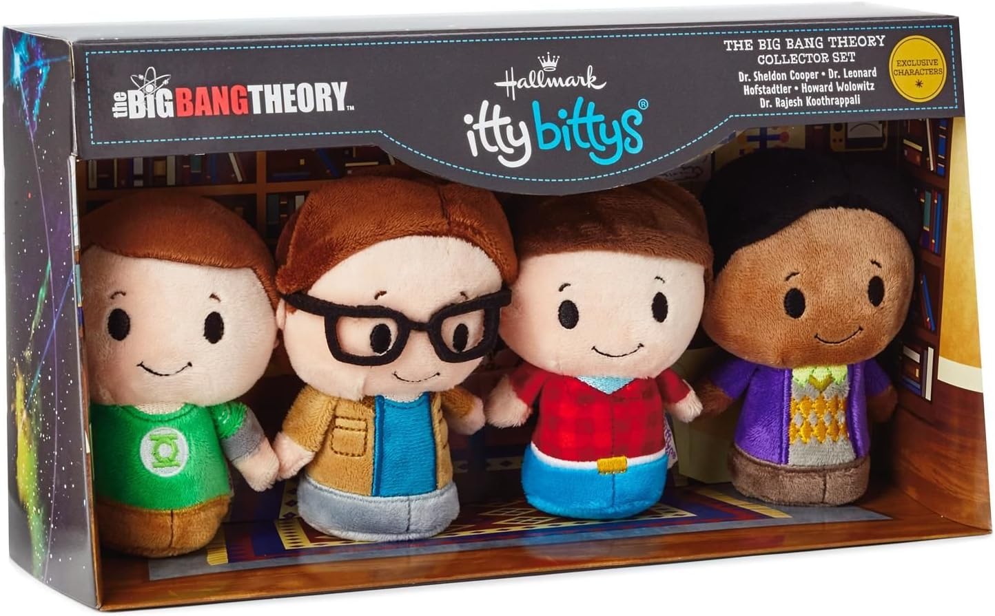 Hallmark The Big Bang Theory Itty Bittys Plush Figures User Manual