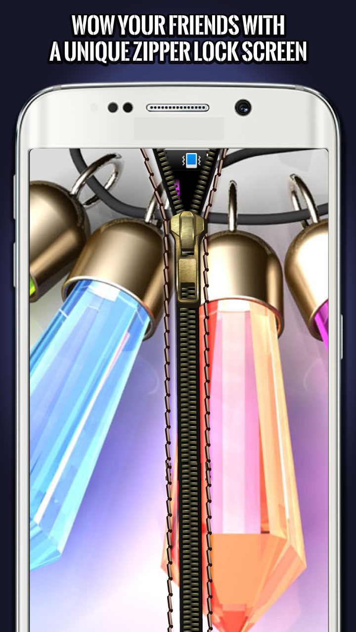 Diamond Zipper Lock : Shine Diamond Lock Screen - App on the Amazon ...