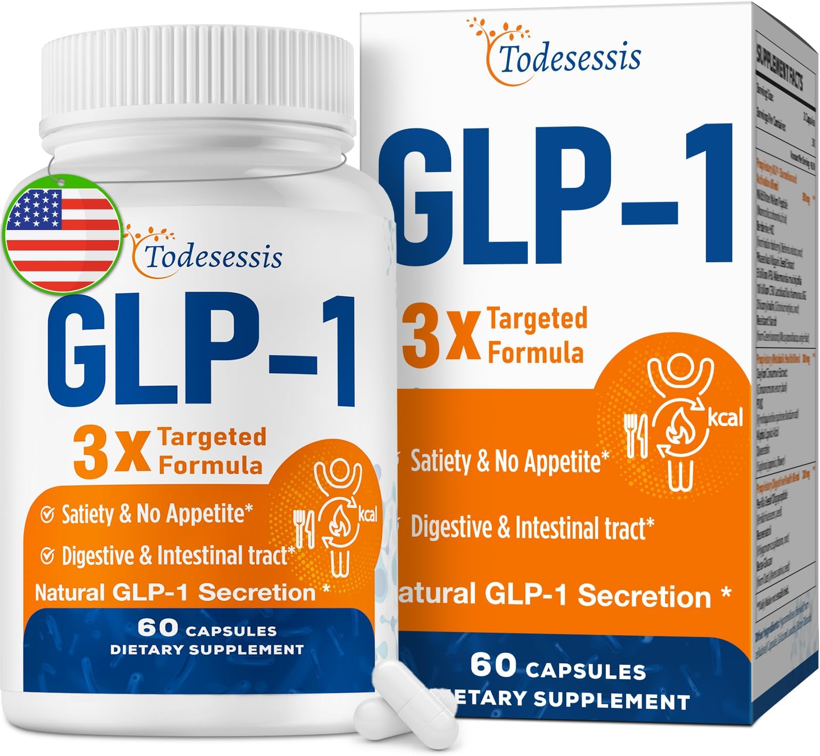 Amazon.com: GLP-1 Supplement Support (GLP-1 Supplement Women) GLP Activate with GLP-1 Probiotic ...