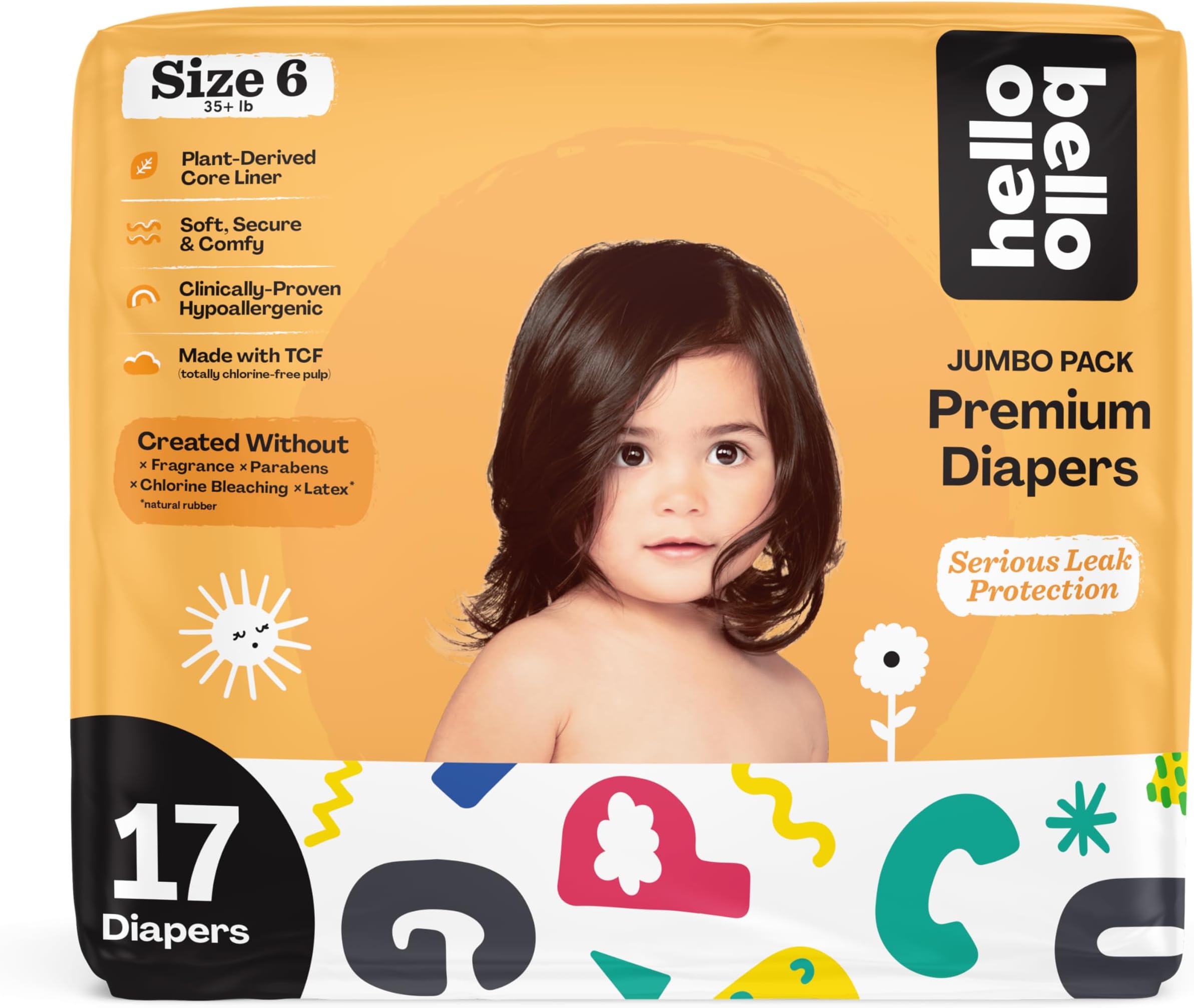 Amazon.com: Luvs Diapers - Size 6, 64 Count, Bluey Platinum Protection ...