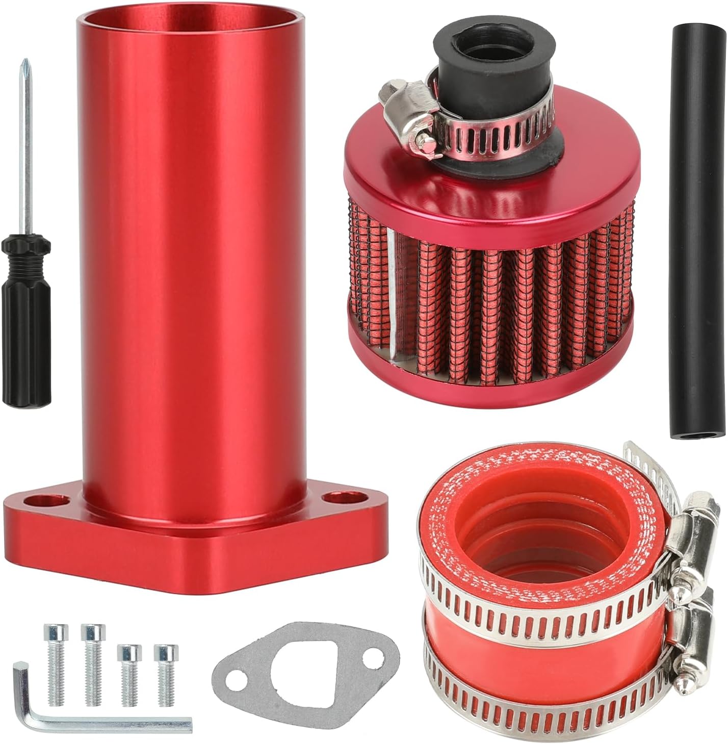 Amazon.com: CILOYU Performance Mini Bike Intake Manifold Pipe Adapter ...