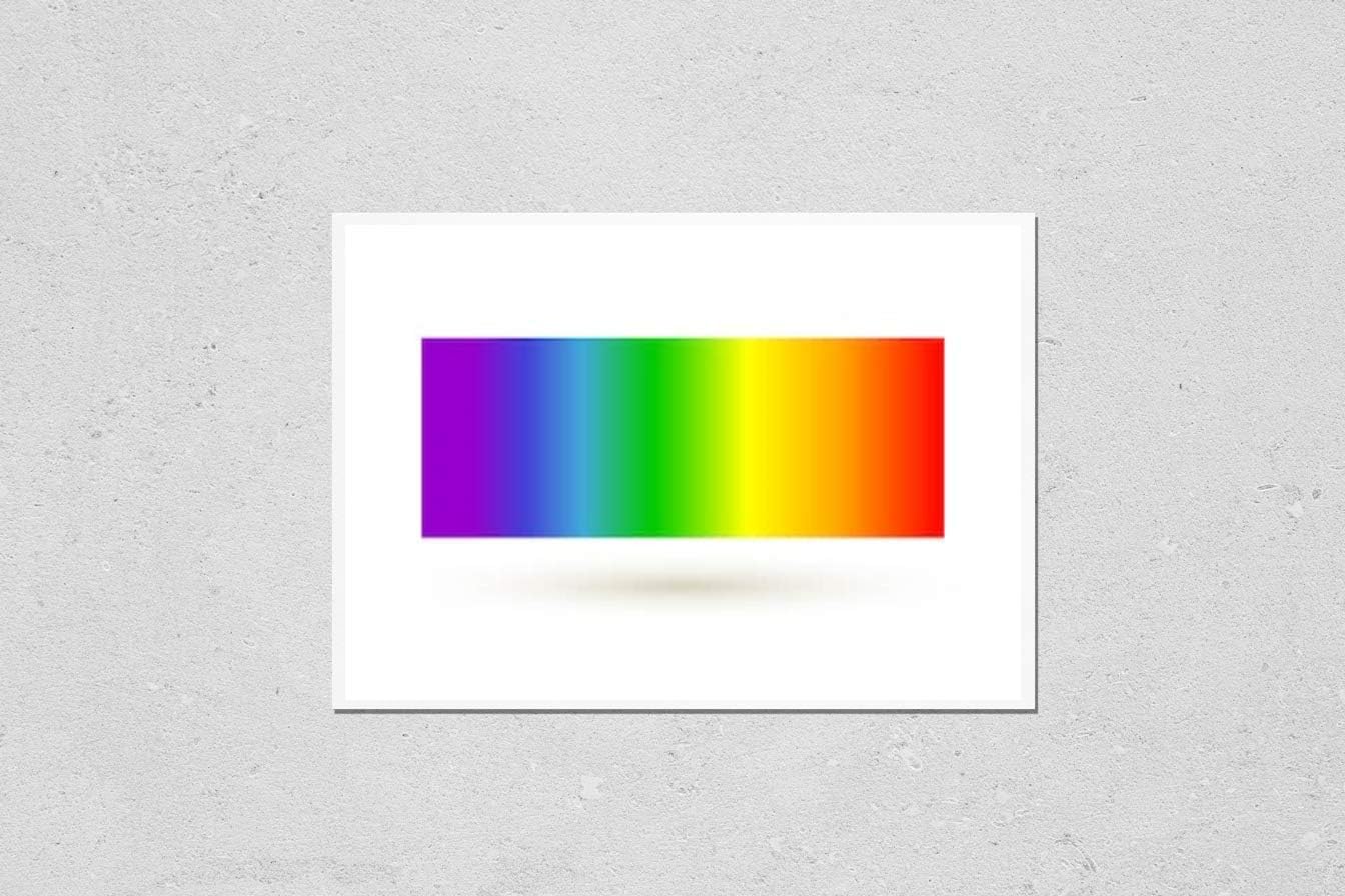 Amazon.com: Wall Art Poster Print of Spectrum. Portion of the ...