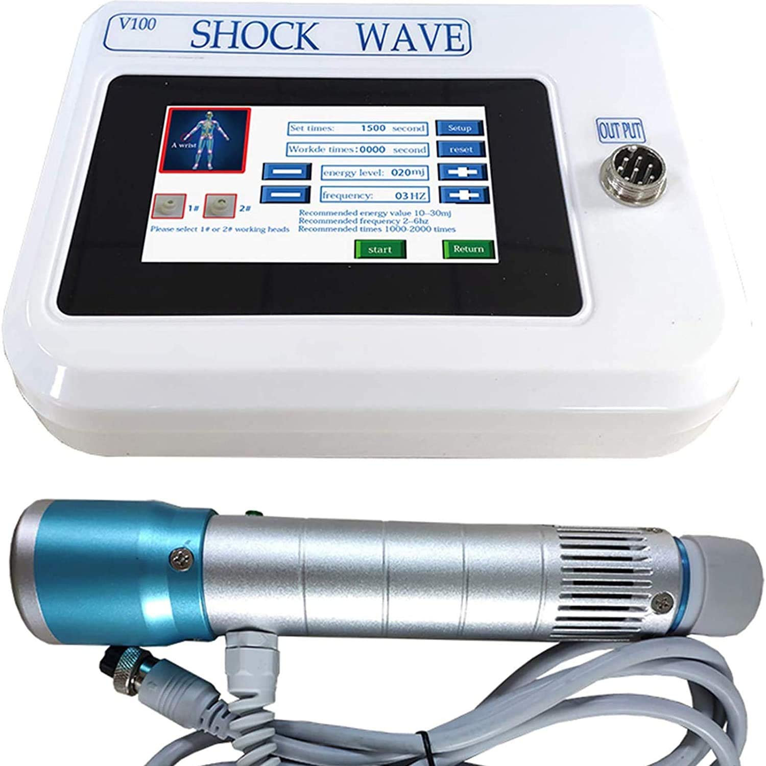 NHM Extracorporeal Shockwave Therapy Machine ED Shock Wave Machine for Erectile Dysfunction&ED ...