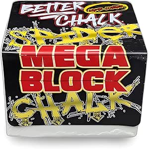 Amazon.com : 8oz Gym Chalk Mega Block - Lasts 2X Longer Made in The USA ...