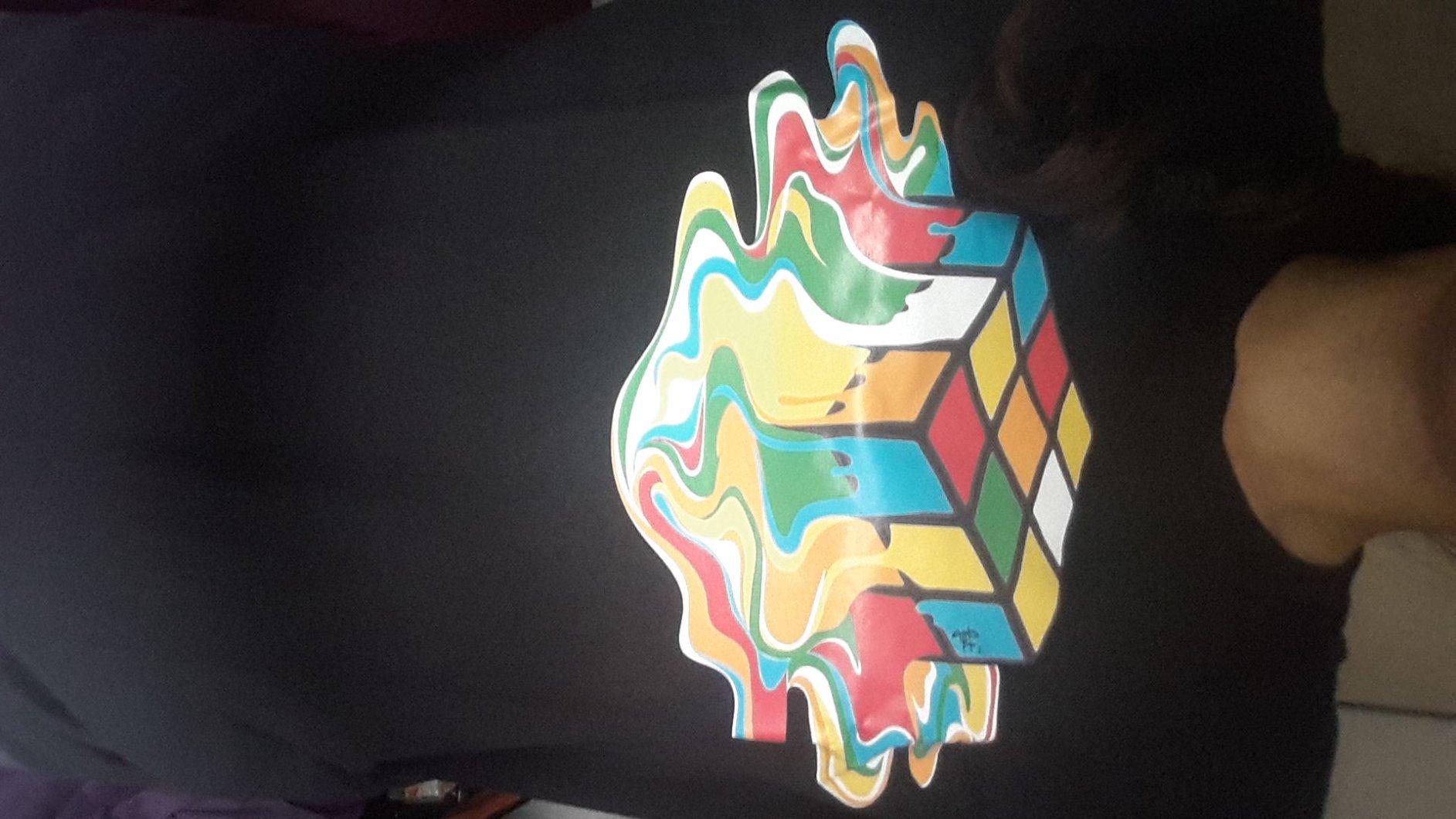 Fancy A Snuggle Melting Cube Mens T-Shirt : Amazon.co.uk: Fashion
