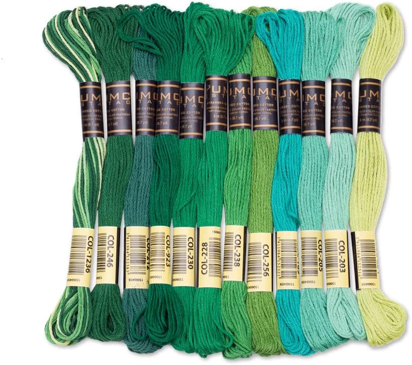 Amazon.com: DMC Stranded Cotton Embroidery Thread 890 - per Skein ...