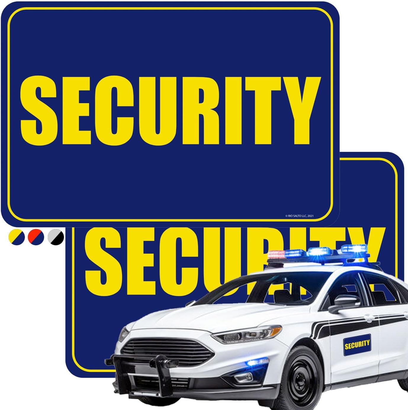 Amazon.com: Rio Salto Security Magnet for Car 12” x 8” (2 Pack ...