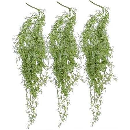 Amazon.com: YXKGCCY Artificial Spanish Moss Faux Hanging Greenery Moss ...