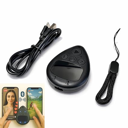 Amazon.com: Peach Fairyers Bluetooth Screen Tapper Auto Clicker for ...