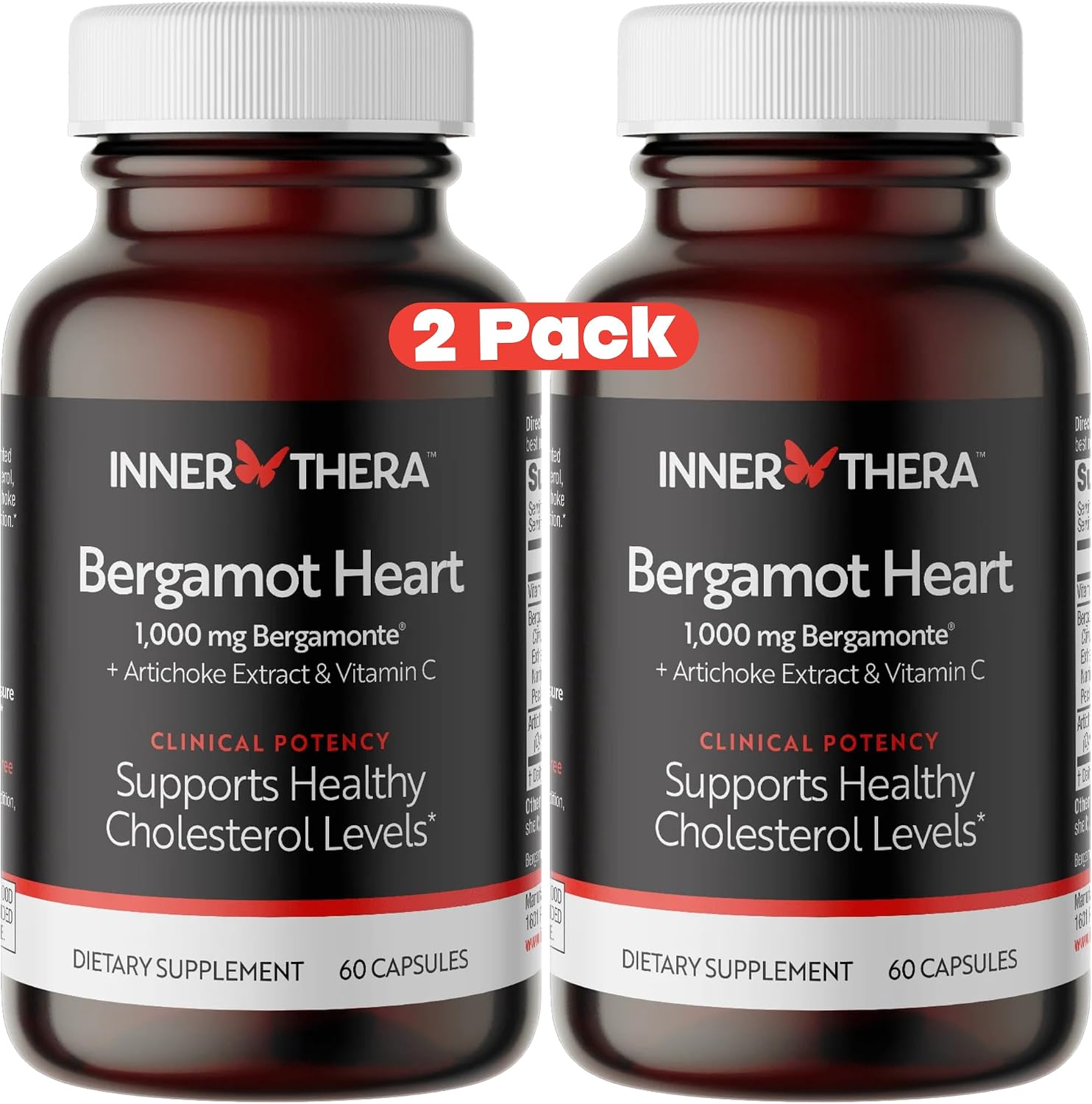 Amazon.com: INNERTHERA Bergamot Heart Advanced Triple Ingredient Citrus ...