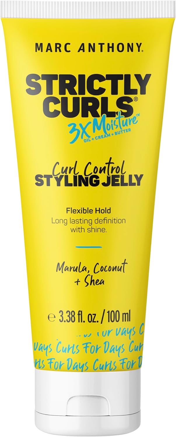 Marc Anthony Strictly Curls 3X Moisture Curl Control Styling Jelly, 100 ...