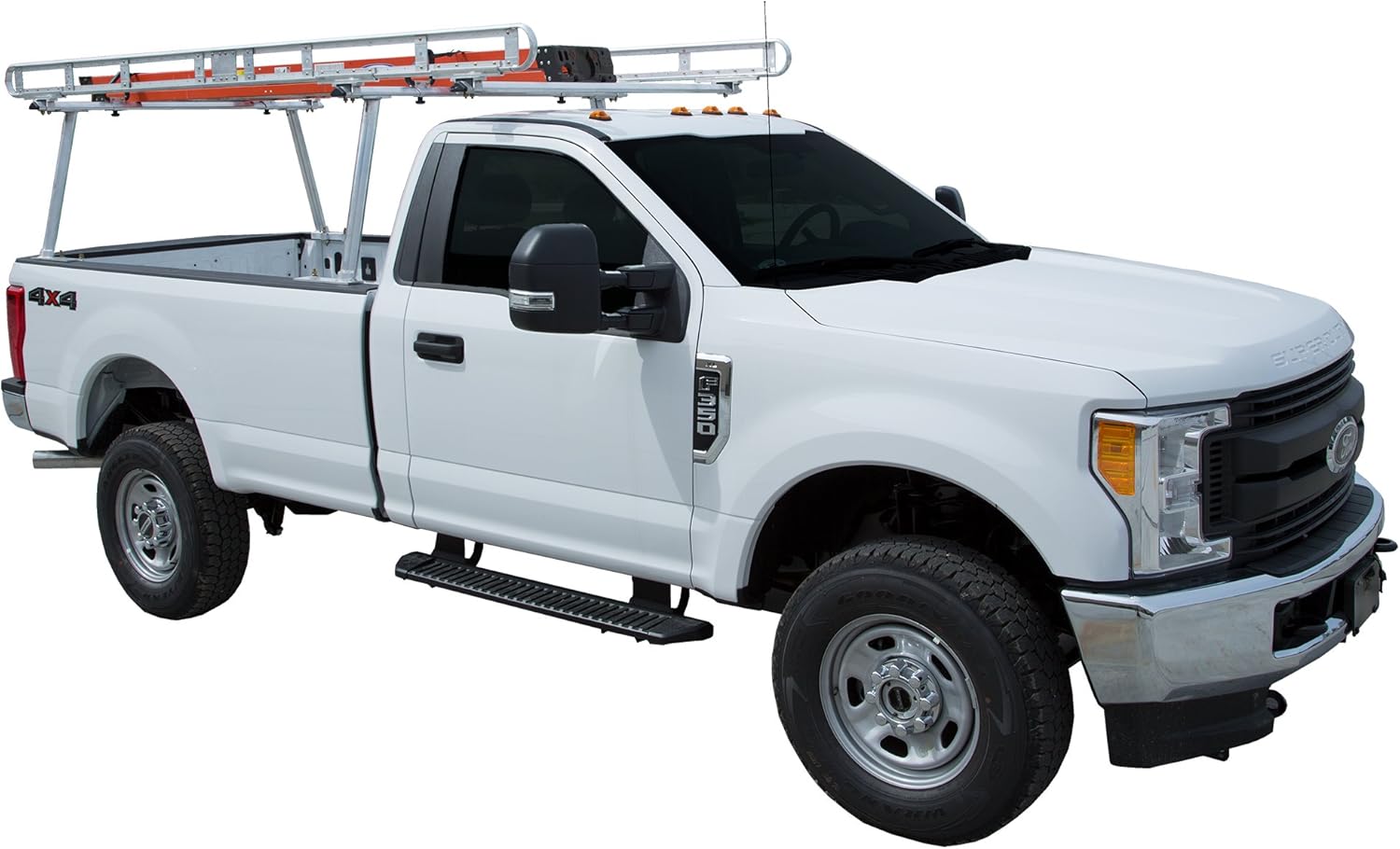 Amazon.com: Buyers Products 1501400 Anodized Aluminum Truck Ladder Rack ...