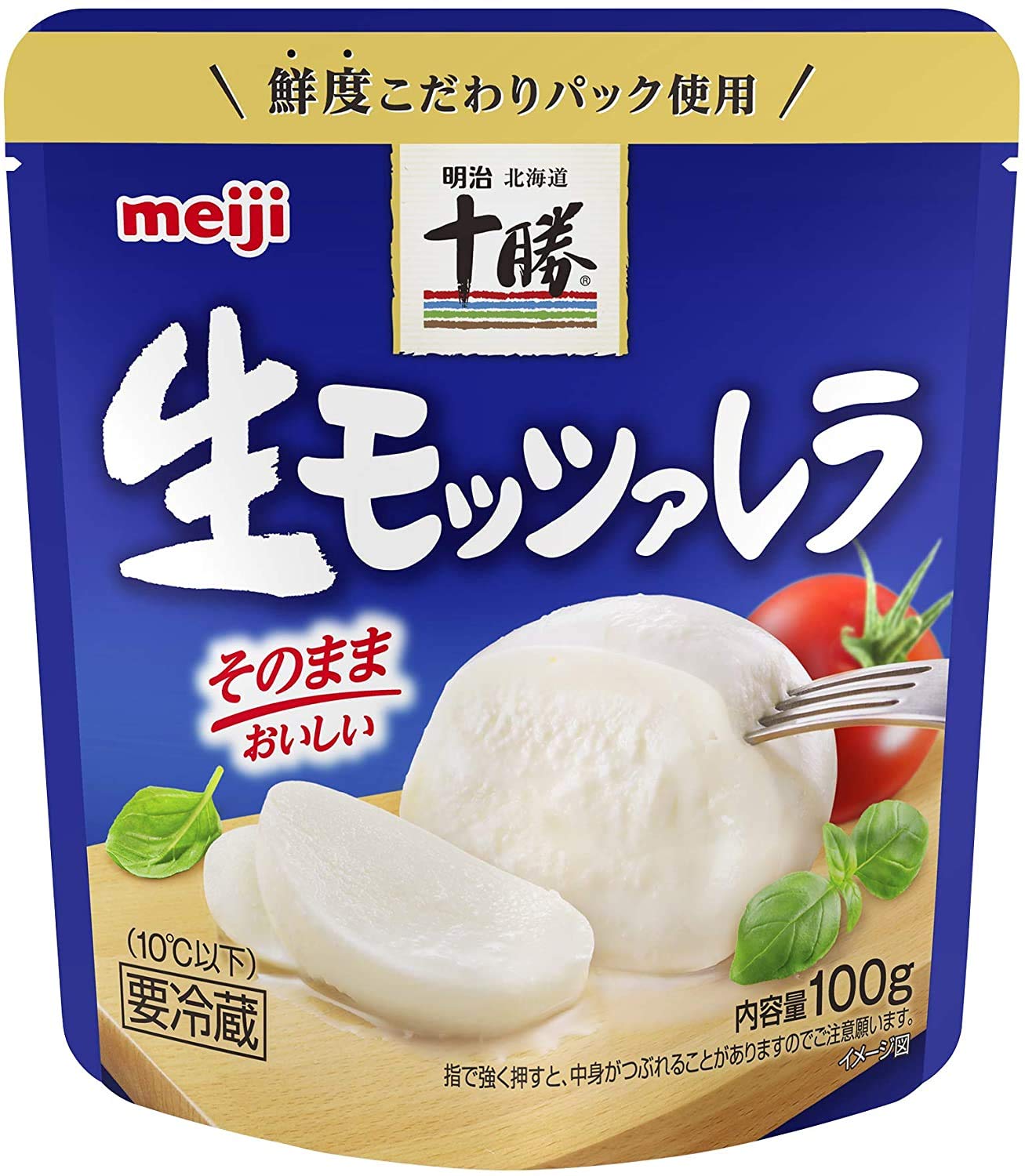 Amazon | 明治 北海道十勝生モッツァレラ 100g×6袋/3箱【クール便