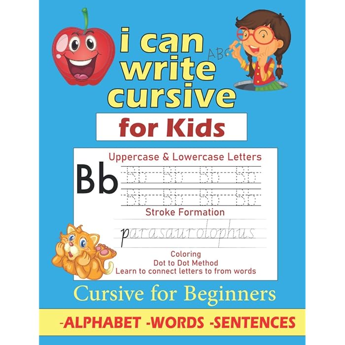 Buy I Can Write Cursive: First Learn to Write workbook. Practice line ...