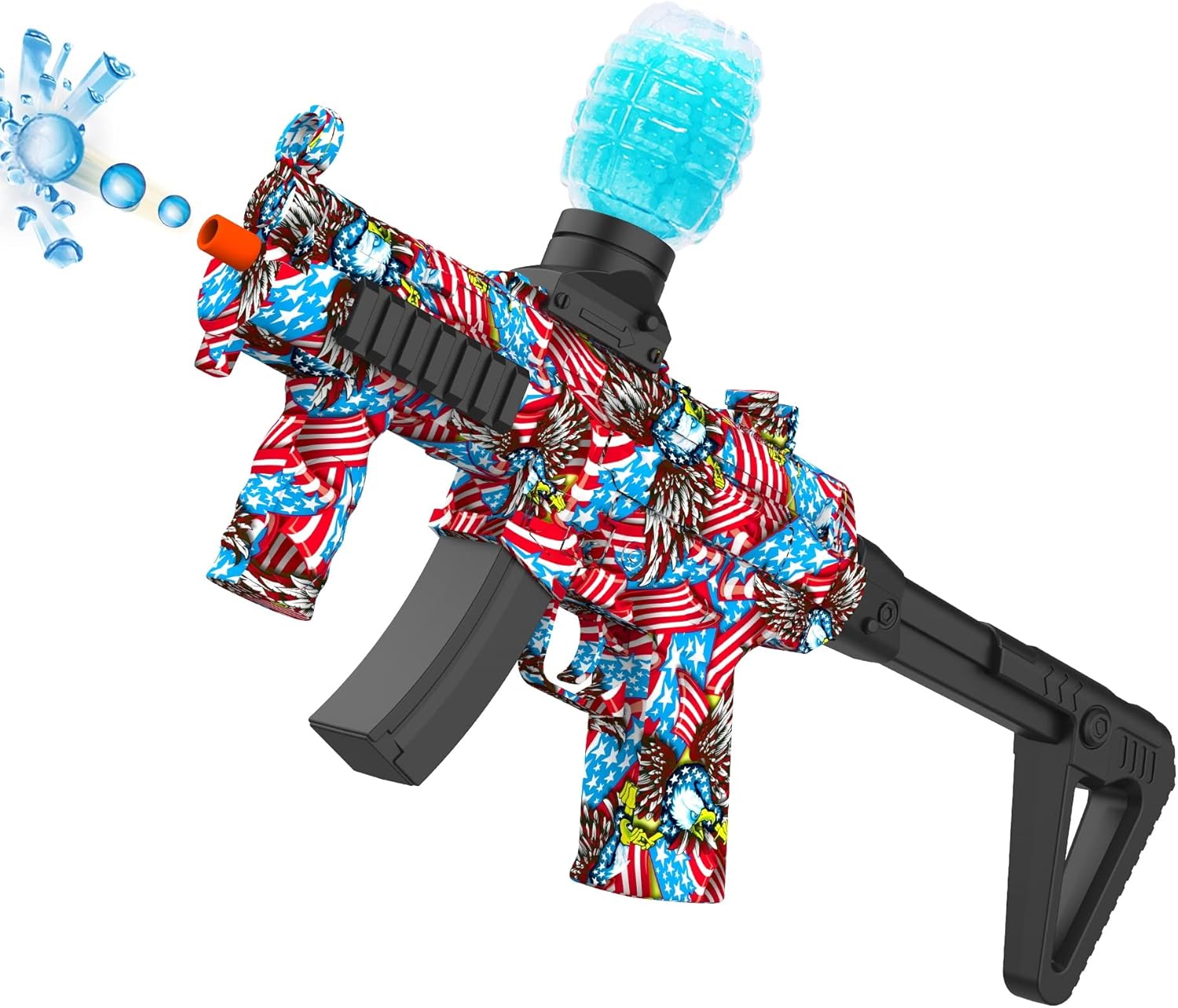 Automatic Gel Splatter Ball Blaster with Water Beads Nepal | Ubuy