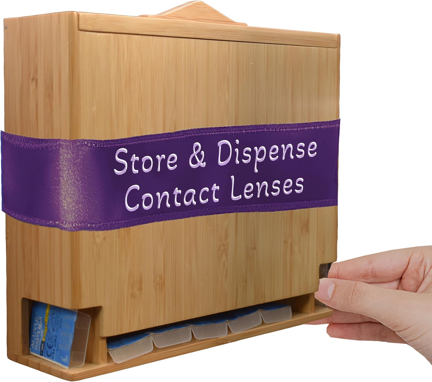 Amazon.com: OptoOrg Daily Contact Lens Organizer, Dispenser, & Storage ...