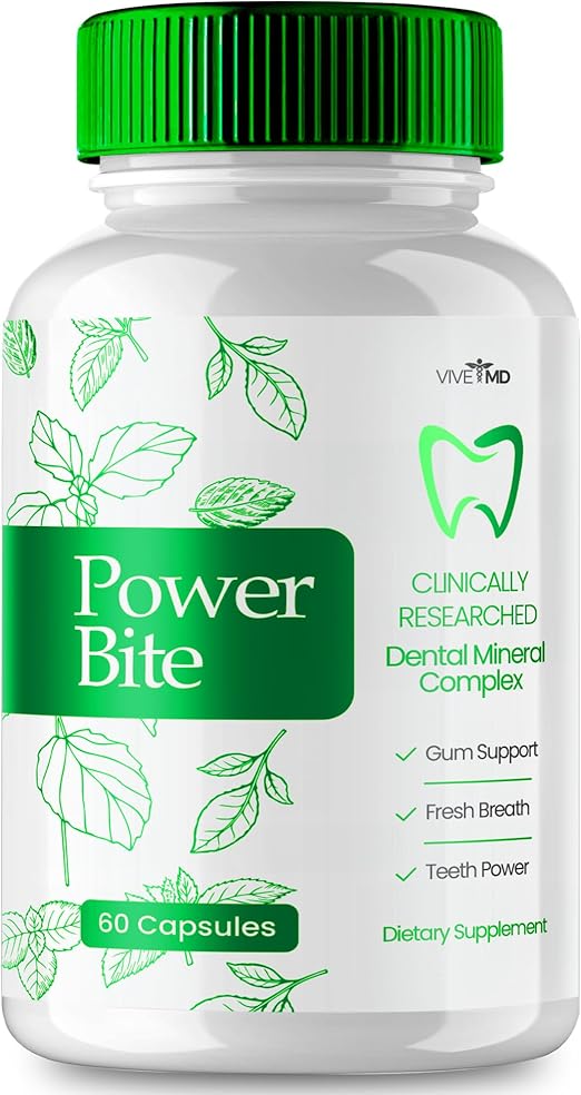 Amazon.com: Power Bite Dental Supplement - PowerBite Dental Advanced Formula - Power Bite Dental ...