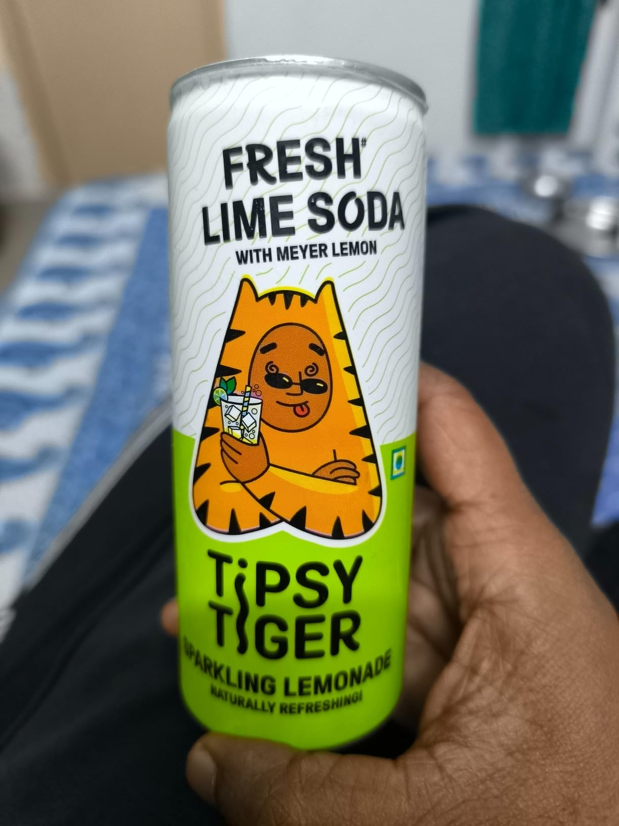 Tipsy Tiger Fresh Lime Soda, Sparkling Lemonade, Naturally Refreshing ...