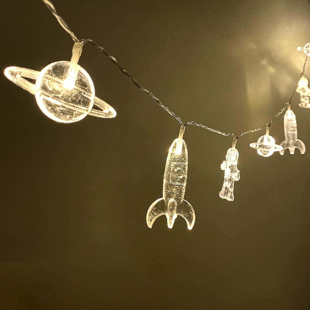 Amazon.com: 20 LED Children's Room LED String Light 10FT Astronaut ...