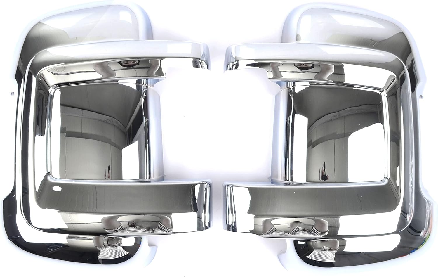 ROBUST Chrome Wing Mirror Covers Left & Right Side Stainless Steel For ...