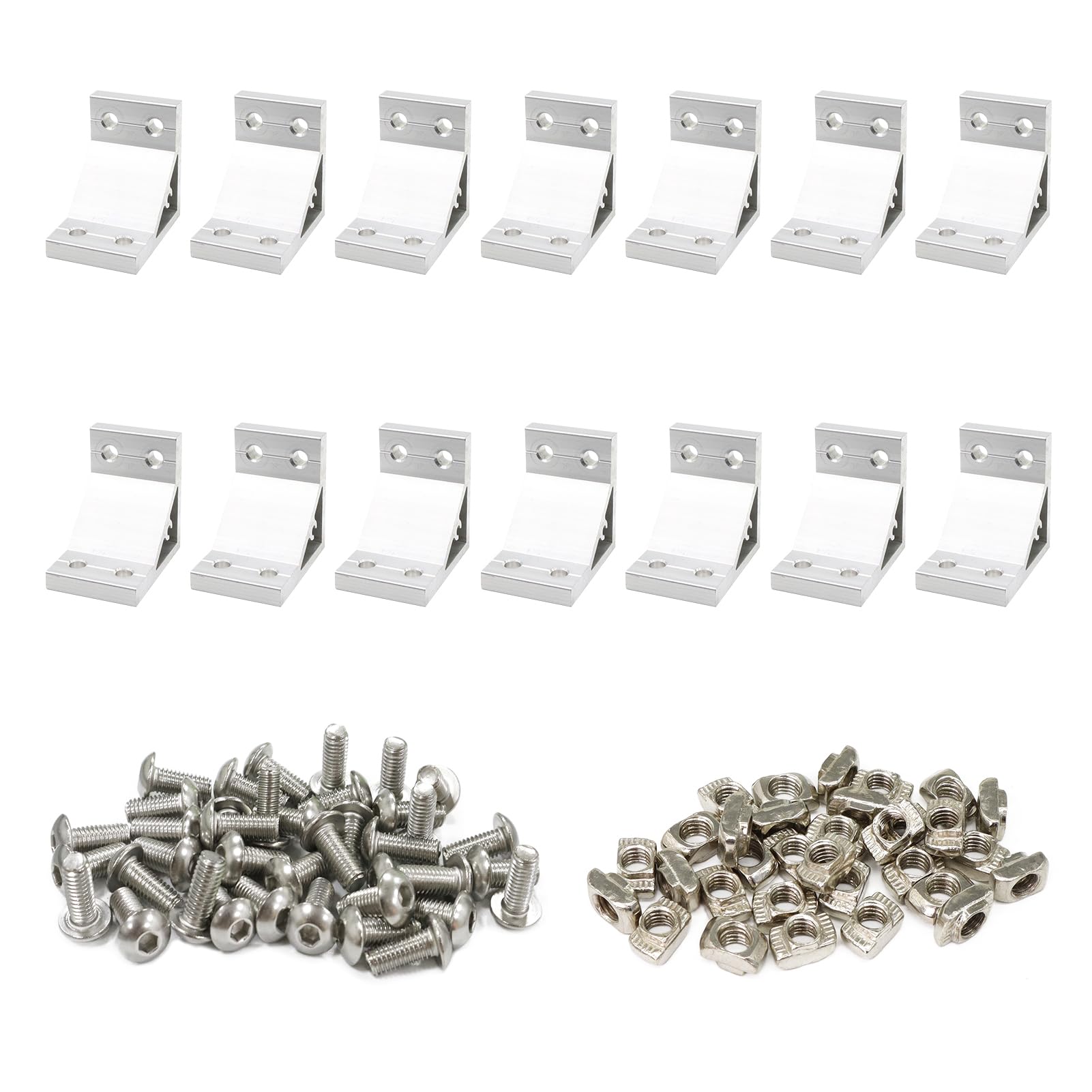 Amazon.com: BLCCLOY 14 Sets 2040 Aluminum Extrusion Profiles Corner ...
