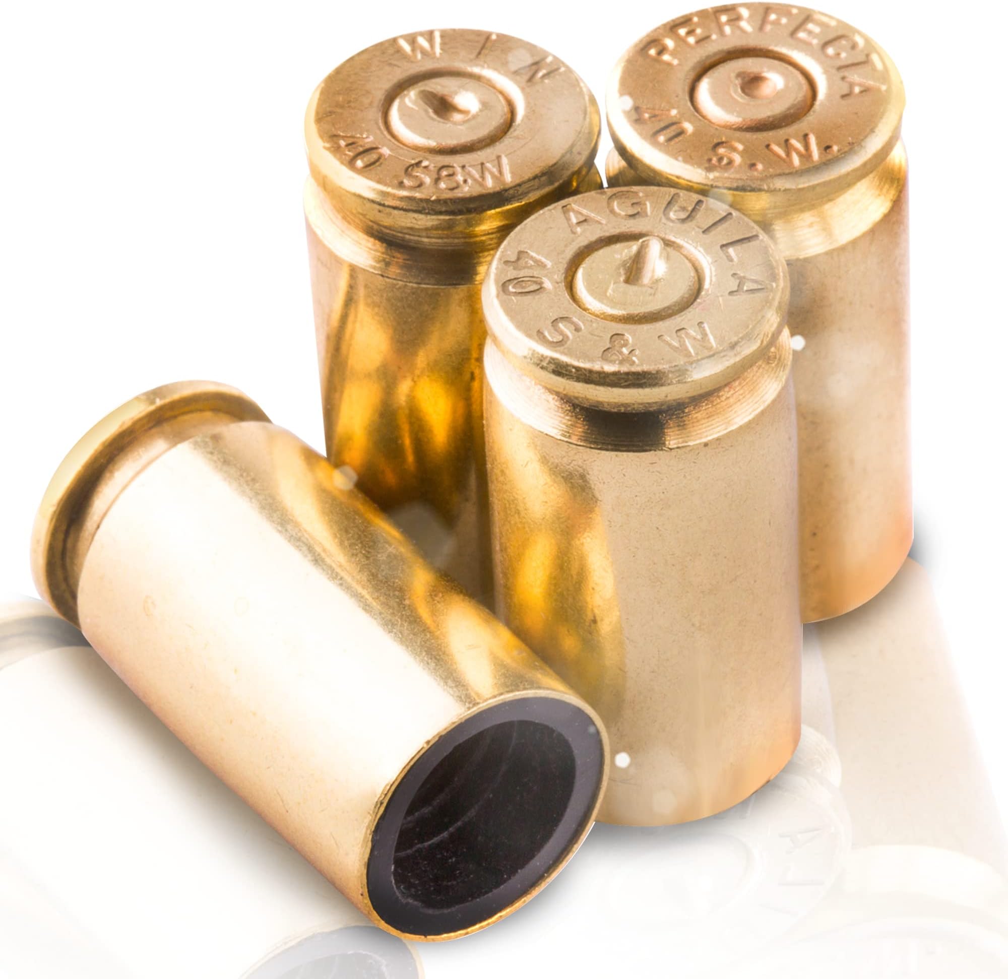 Amazon.com: Real .45 Caliber Nickel Casing Valve Stem Tire Caps, Once ...