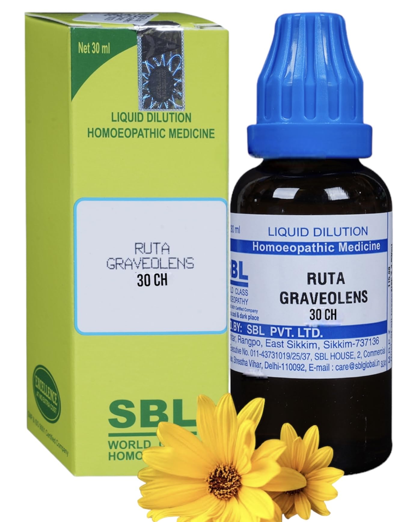 SBL Ruta Graveolens 30CH 30ml (Pack of 3 Bottles) : Amazon.in: Health ...