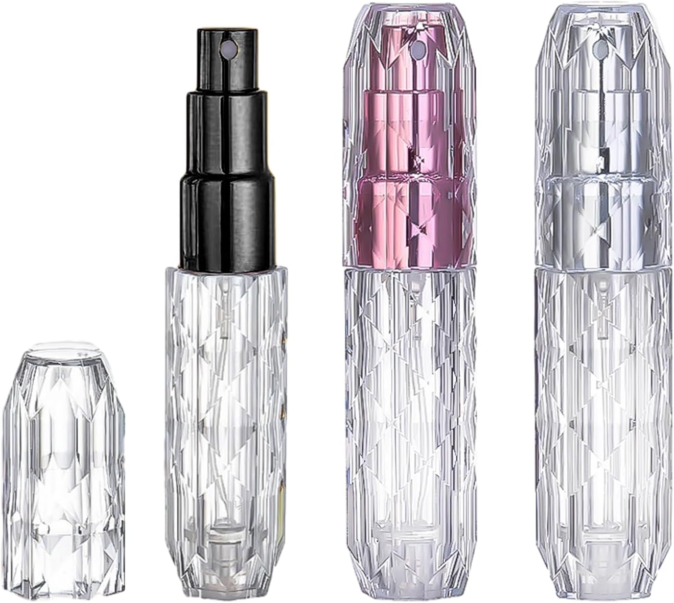 KVBUCC 3-pack 5ml Perfume Refill Bottles, Travel Perfume Atomizer, Mini ...
