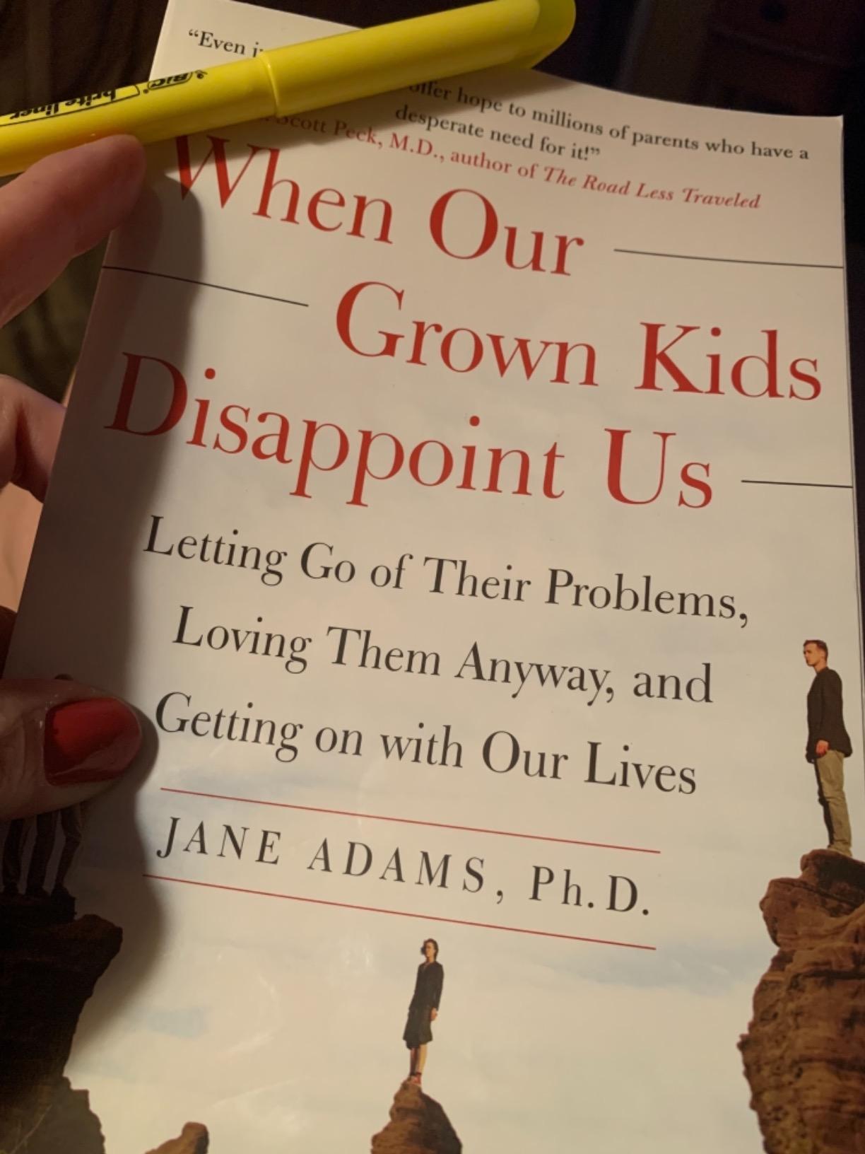 When Our Grown Kids Disappoint Us: Letting Go of Their Problems, Loving ...