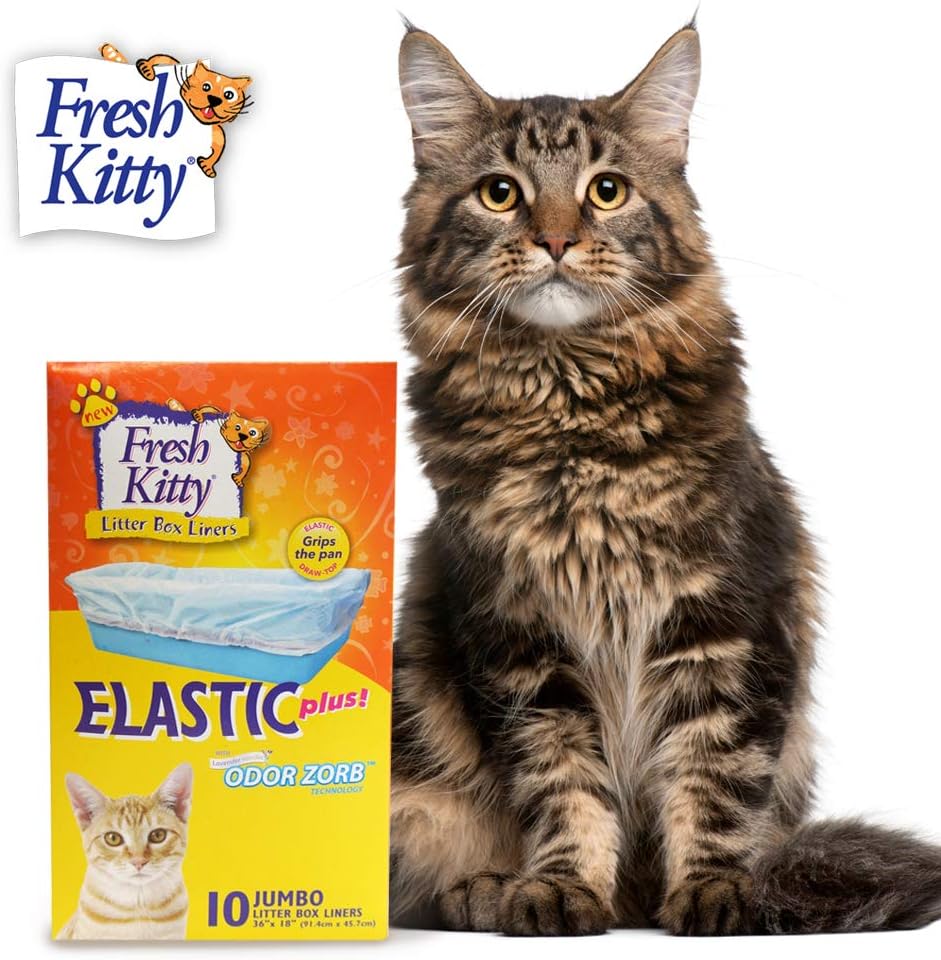 Fresh Kitty Super Jumbo Super-Thick Litter Box Liners : Amazon.ca: Pet ...
