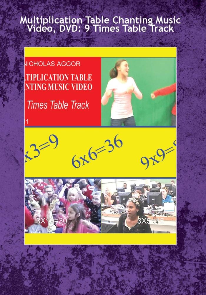 Amazon.com: Multiplication Table Chanting Music Video: 9 Times Table ...