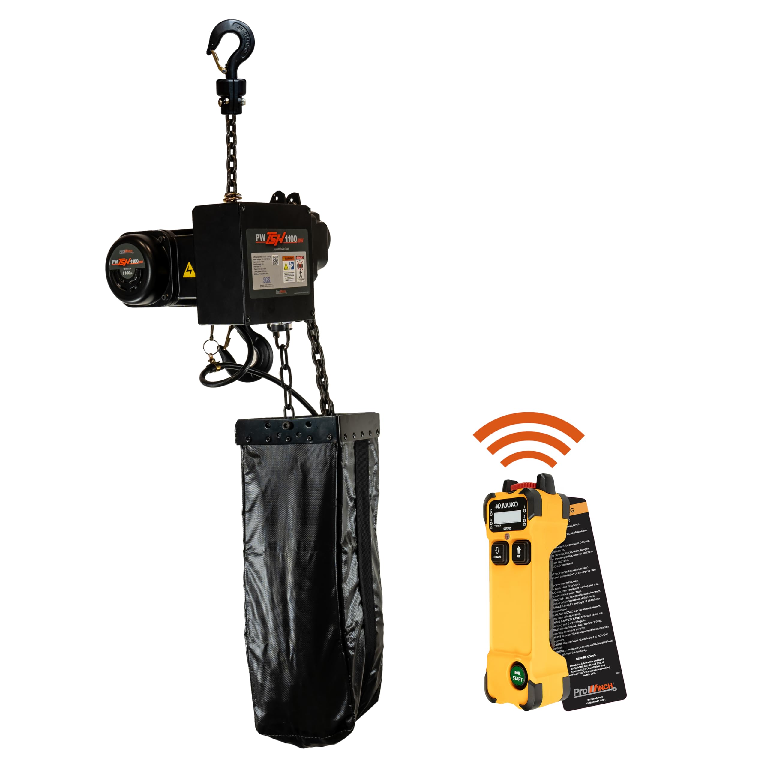 Amazon.com: Prowinch 1/2 Ton Theatrical Stage Hoist, 80 ft Lift Height ...