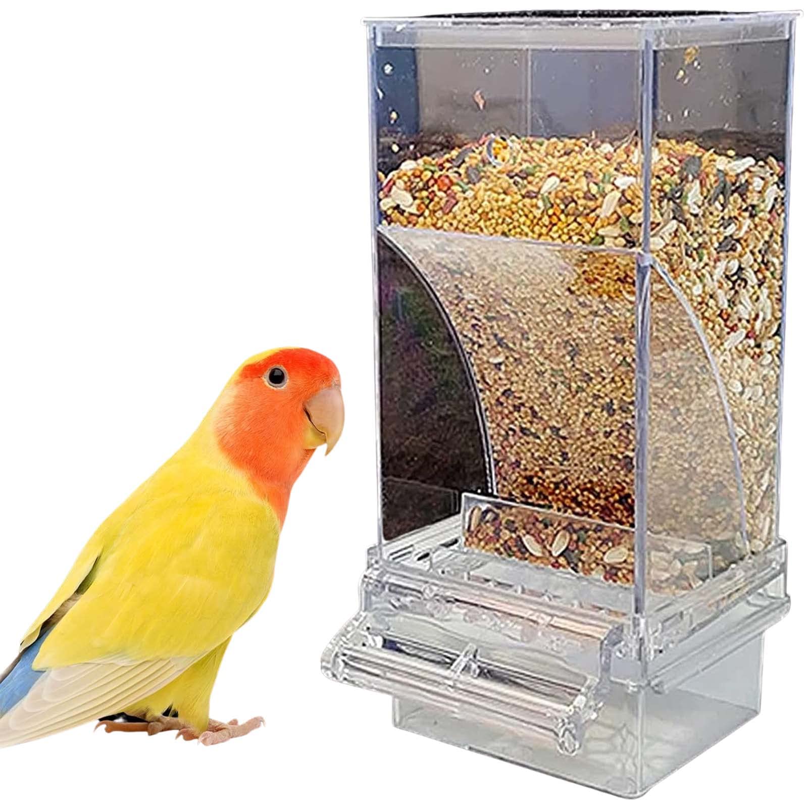 NATSUX Comedero para Aves, Alimentador de Pájaros Colgante,Dispensador ...