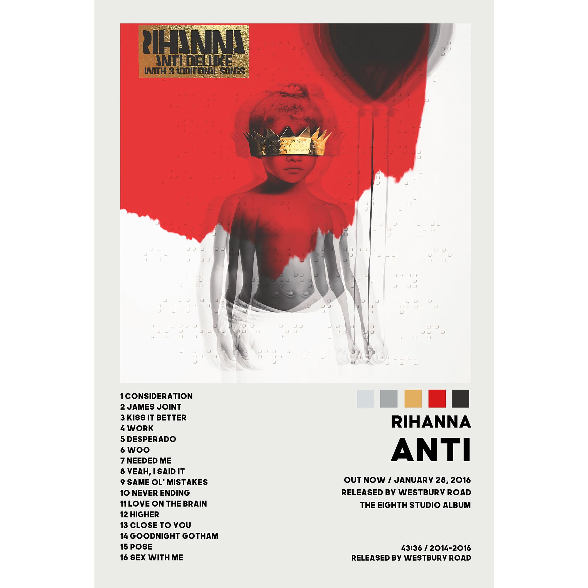 Rihanna Unapologetic Deluxe Album Cover