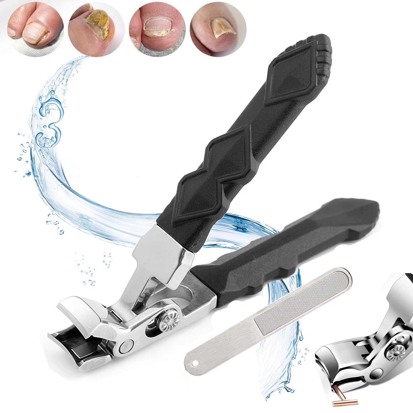 Outfany Nail Clippers, Clipmaster Pro Nail Clippers, Clip Master Pro ...