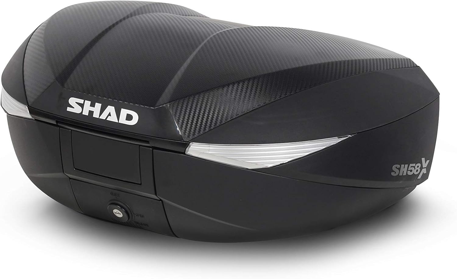 SHAD D0B58206 Expandable TOP CASE SH58X Carbon, Luggage - Amazon Canada