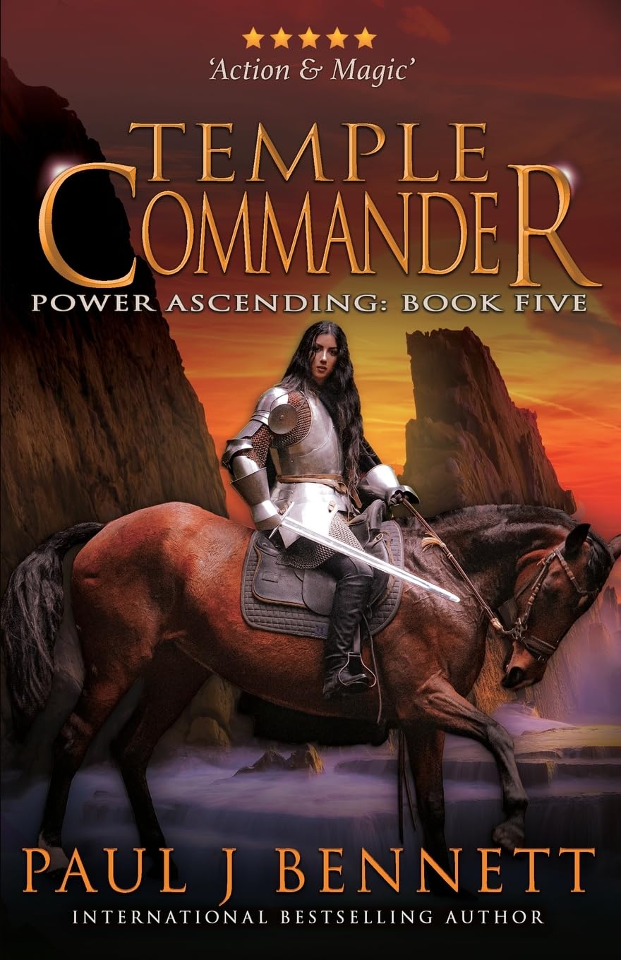 Temple Commander: An Epic Military Fantasy Novel (Power Ascending ...