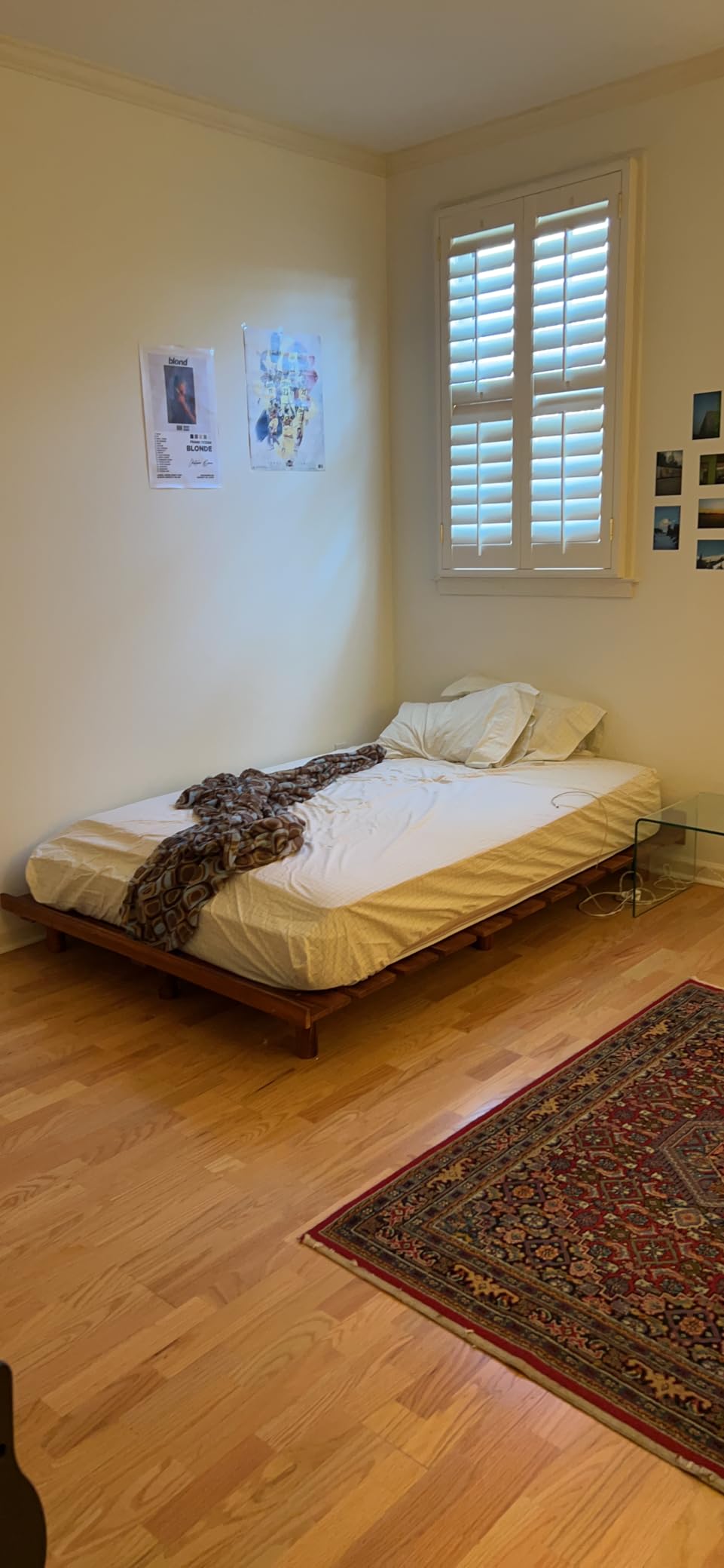 $50/mo - Finance EMOOR Wood Slatted Floor Bed Frame OSMOS Twin for ...