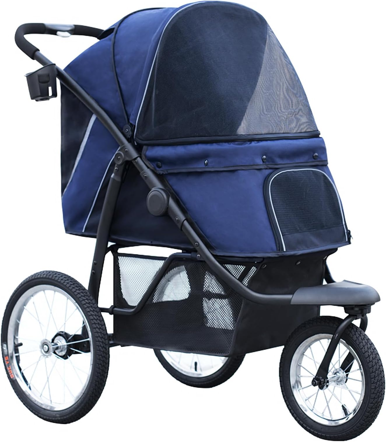 Amazon.com: Halitaa Dog Stroller for Small Medium Dogs & Cats,Foldable ...