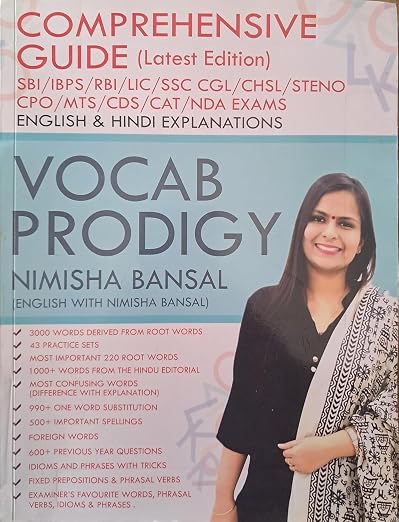 Buy VOCABULARY PRODIGY - ENGLISH WITH NIMISHA BANSAL Book Online at Low ...