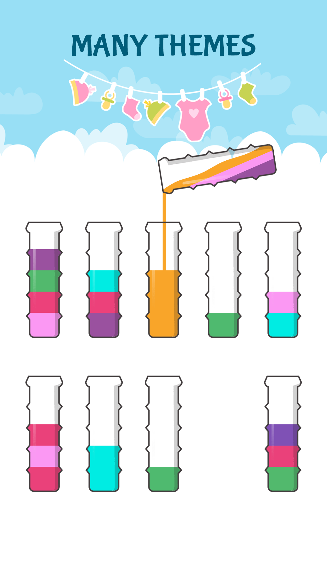 Water Color Sort - Color Sort - App on Amazon Appstore