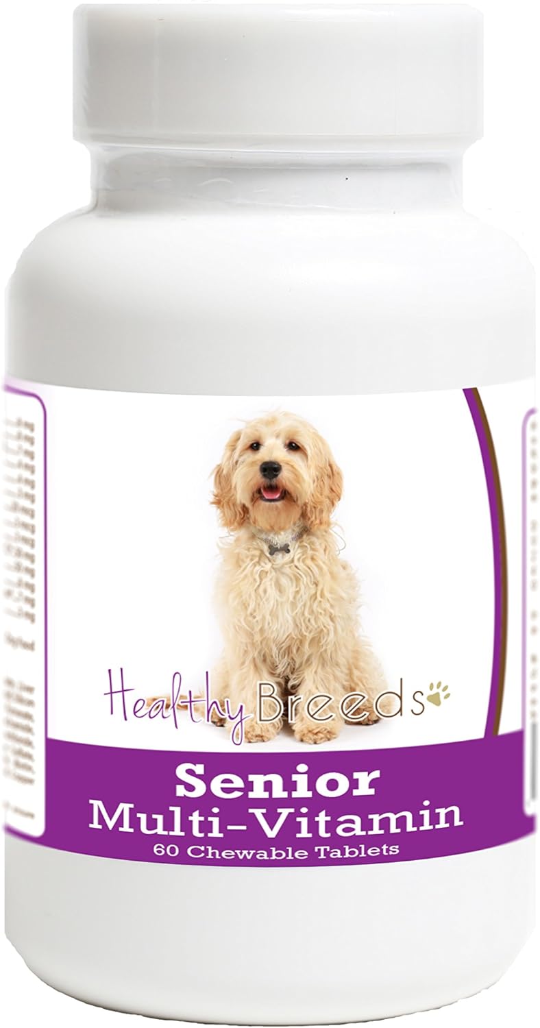Amazon.com : Healthy Breeds Cockapoo Senior Dog Multivitamin Tablets 60 ...