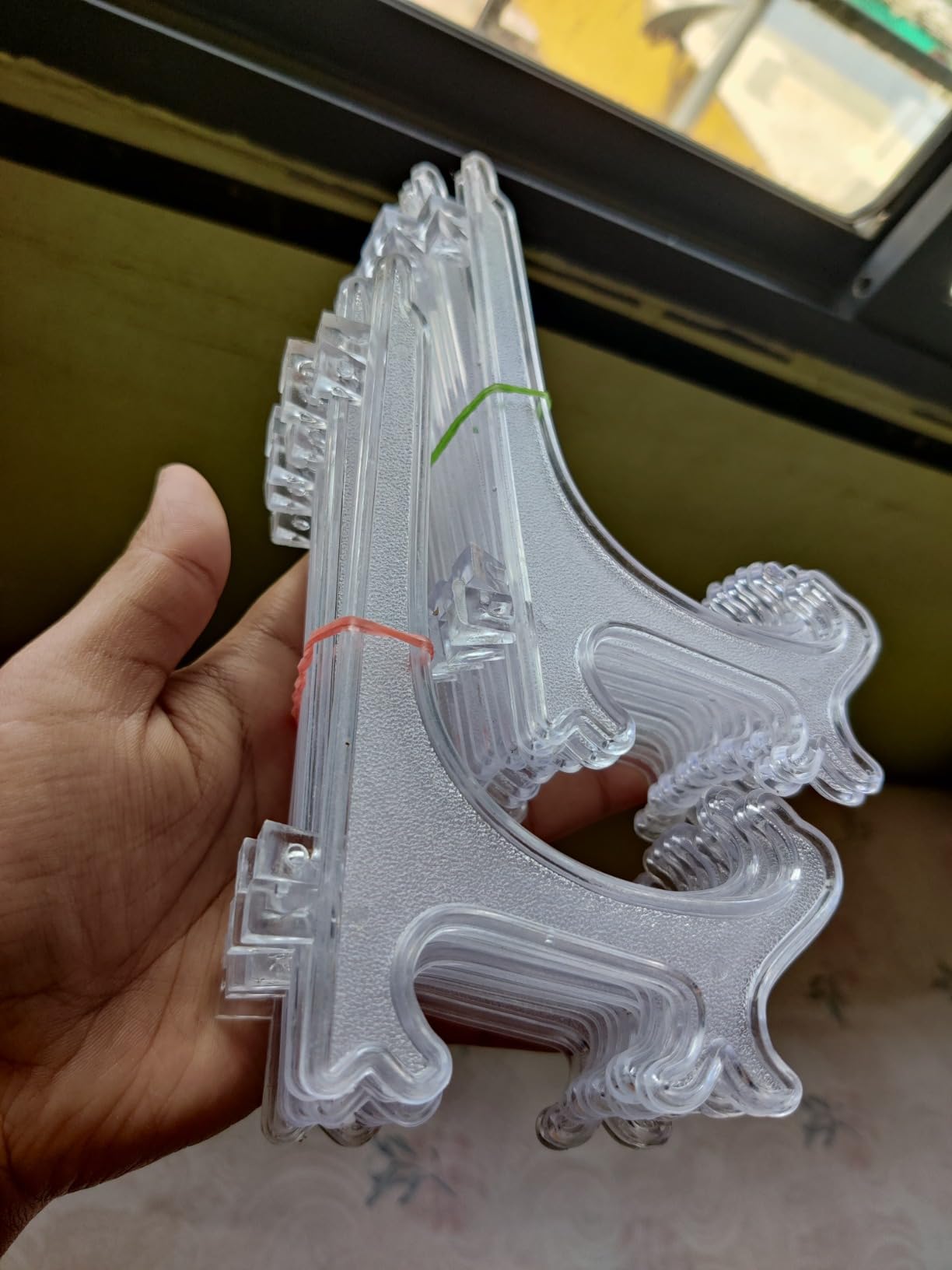 Eoast ® clear Plastic easels stand MINI EASEL | EASEL STAND |STAND ...