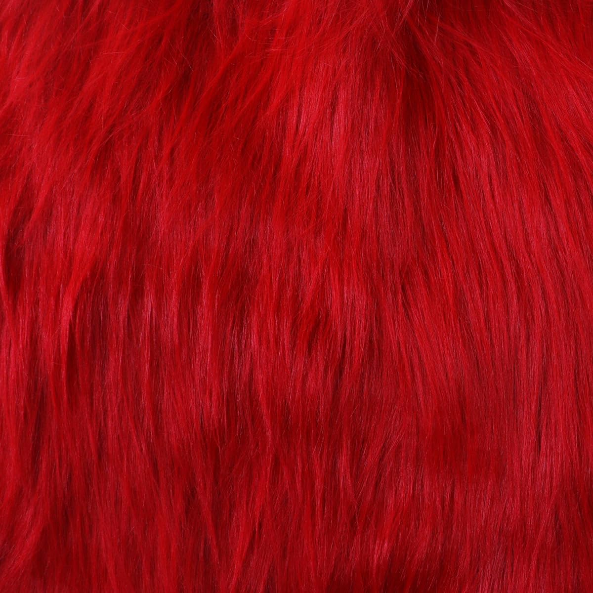 Amazon.com: Faux Fur Fabric Christmas Winter Squares Shaggy Fur Fabric ...