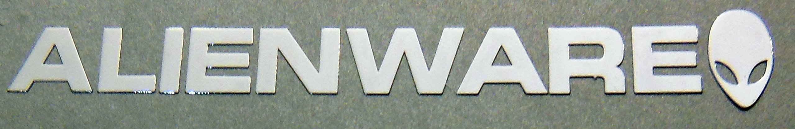 Amazon.com: VATH Made Metal Sticker Compatible with Alienware 7 x 51mm ...